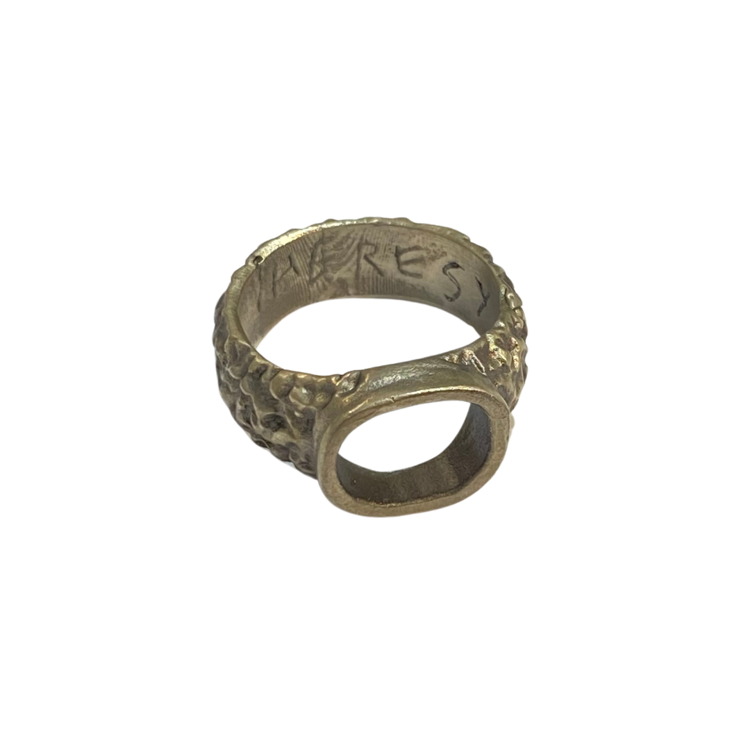 HERESY - Hollow Ring Silver