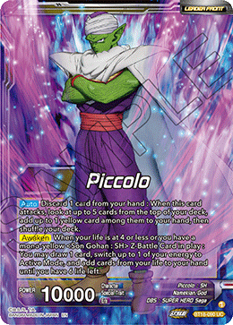 BT18-090 Piccolo, Facing New Foes