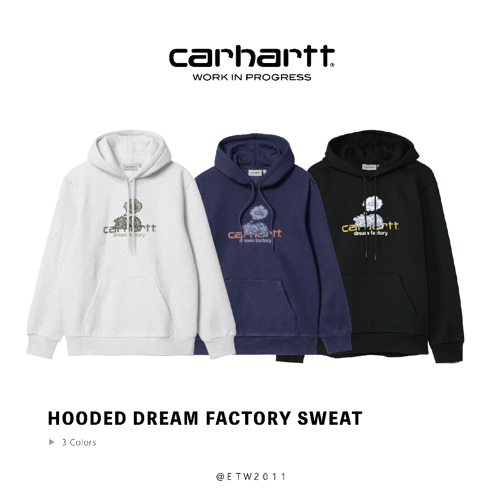 ☆ETW☆【一中店】CARHARTT WIP Hooded Dream Factory Sweatshirt