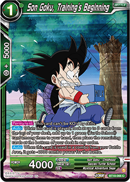 BT18-067 Krillin, Training's Beginning
