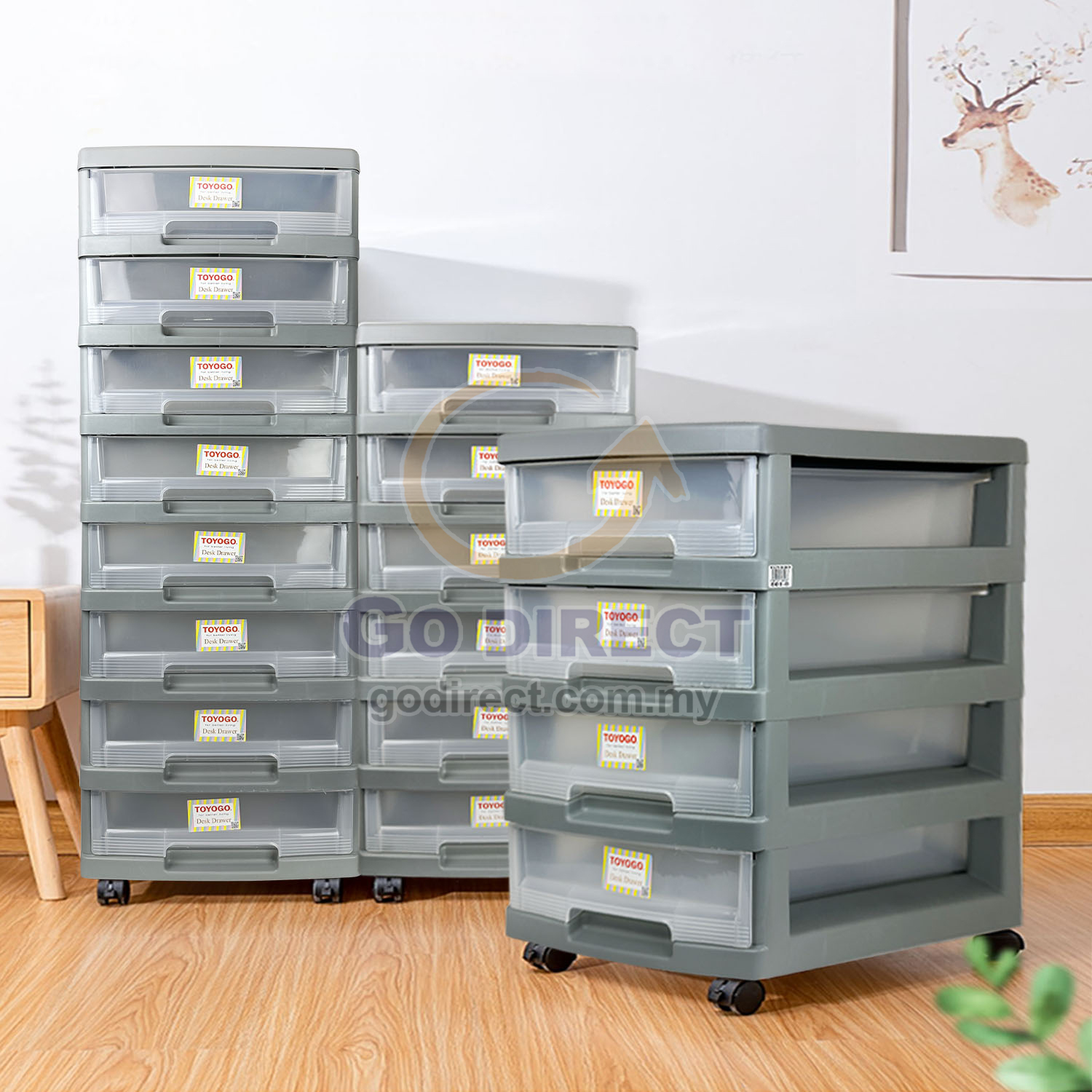 TOYOGO Storage Drawer (801-series) Malaysia