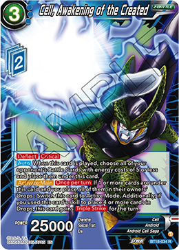 BT18-034 Cell, Awakening of the Created