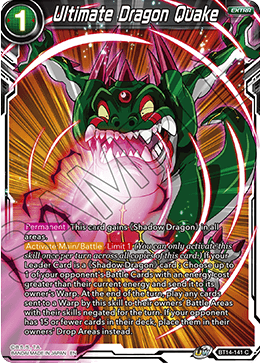 BT14-141 Ultimate Dragon Quake