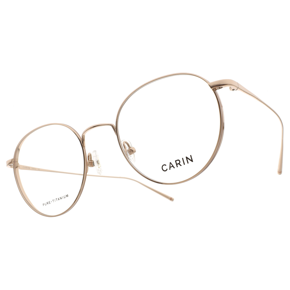 【CARIN】GUS R C3 純鈦圓框光學眼鏡