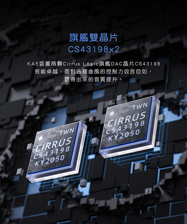 KA5 隨身型平衡解碼耳機轉換器