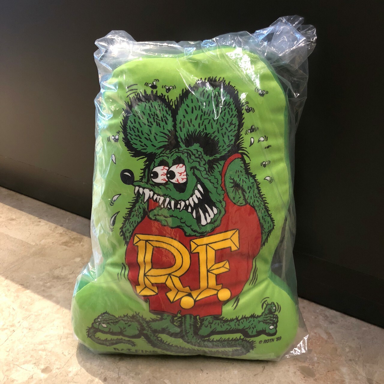 Rat Fink RF 芬克鼠 抱枕 靠枕