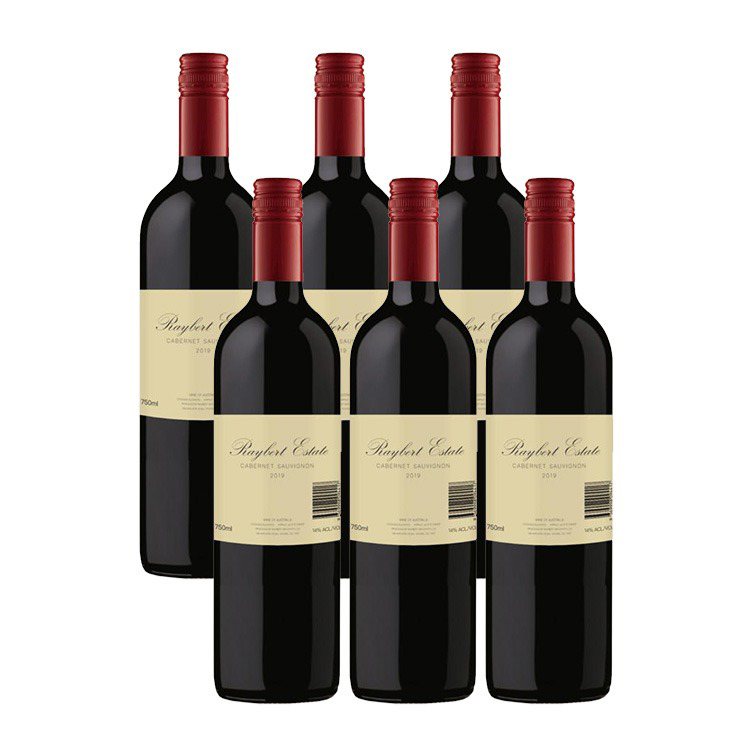 Raybert Estate Cabernet Sauvignon 750ml 6 bottles set
