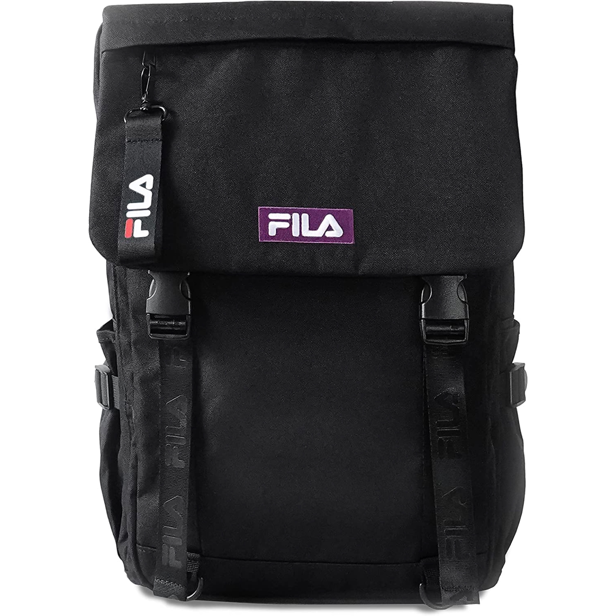 【💥日本直送】23L FILA 背囊 背包 書包 大容量 黑紫色 防水