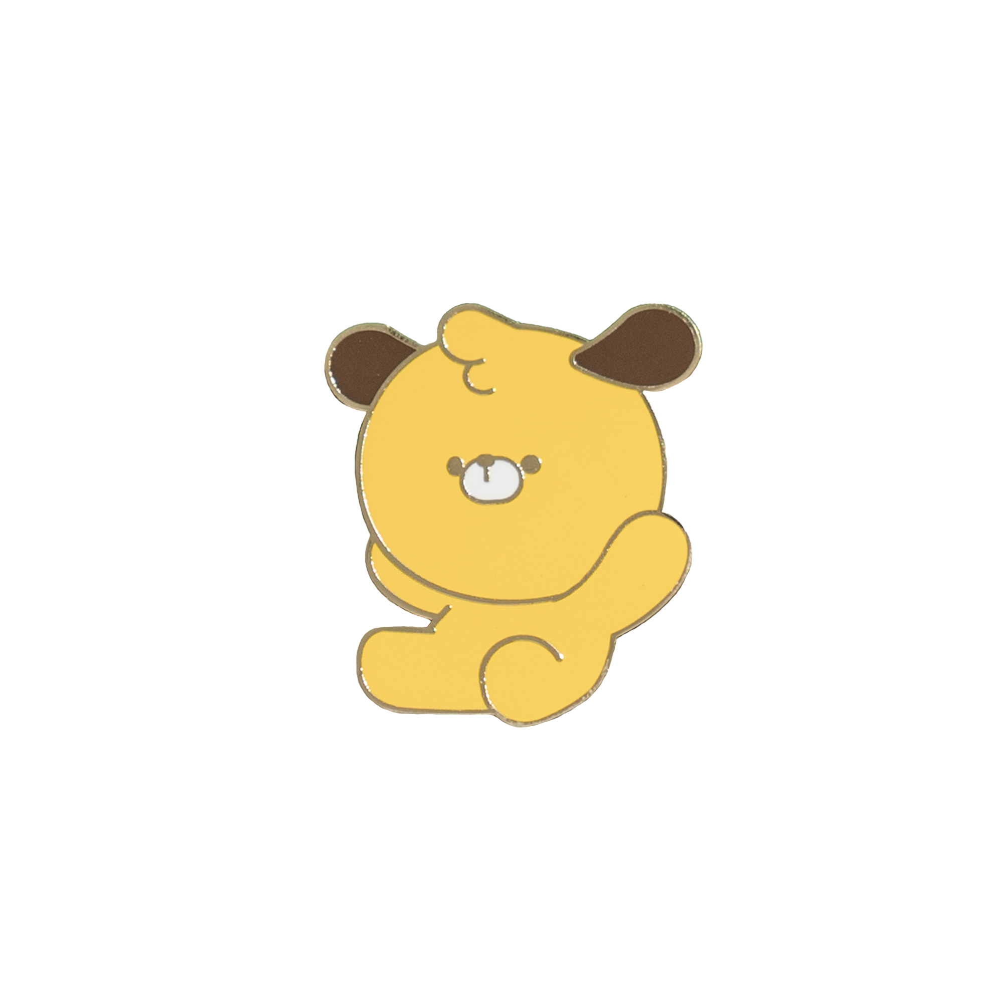 【dtto friends】基本系列金屬徽章－ Dinu