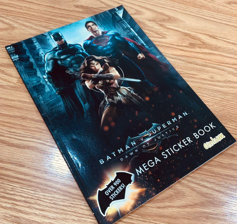 CS Batman Superman Mega Sticker Book
