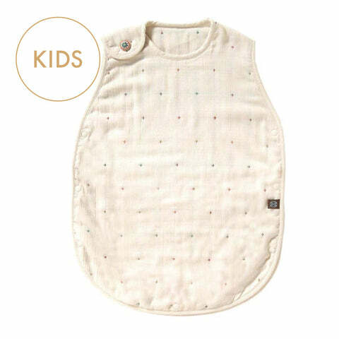 日本製 10Mois Bobo 波希米亞六重紗防踢幼童睡袋