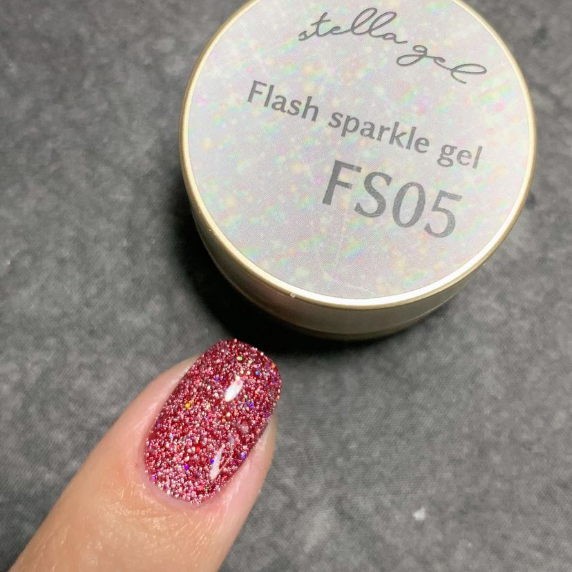 Flash Sparkle Gel 七彩碎鑽爆閃 FS05
