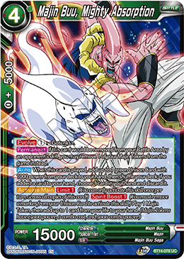 BT14-078 Majin Buu, Mighty Absorption