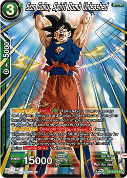 BT14-071 Son Goku, Spirit Bomb Unleashed