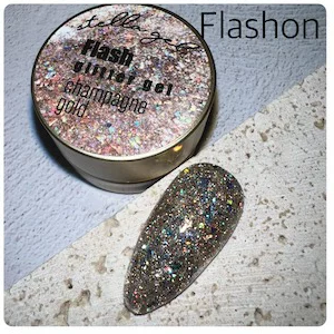 Flash Glitter 香檳金 Champagne gold