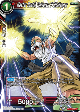 BT14-011 Master Roshi, Universe 7 Challenger