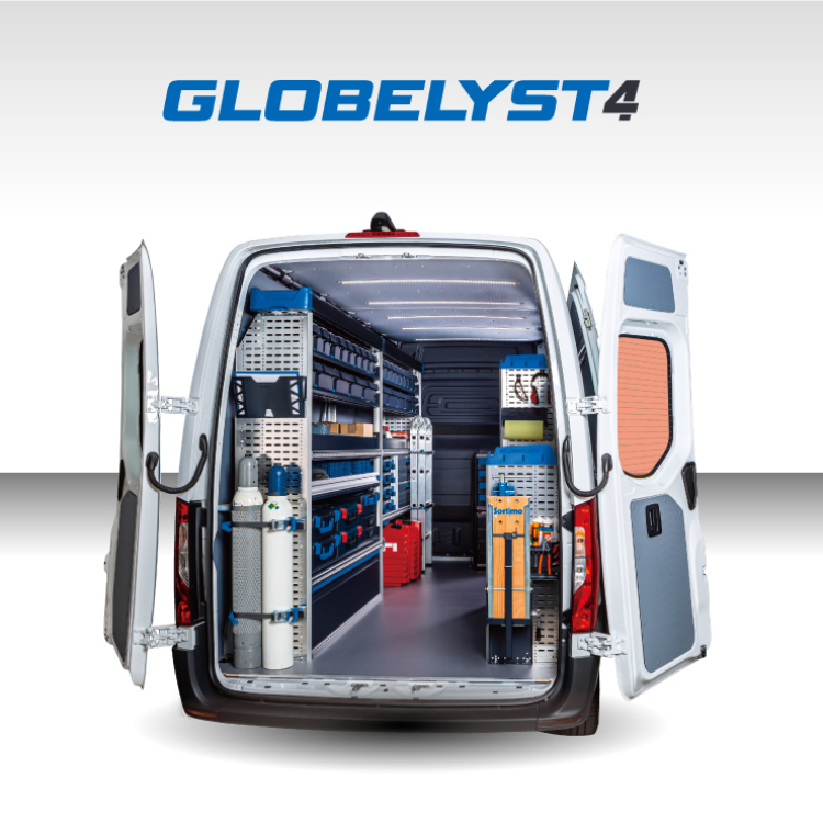 Sortimo Globelyst4 商用車車架系統