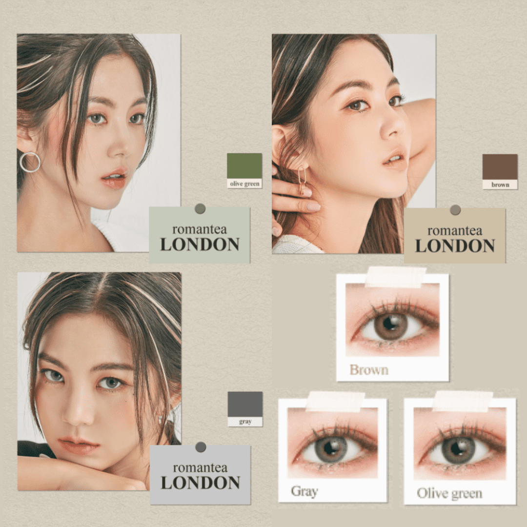 LENSTOWN – ROMANTEA LONDON | 1 DAY（1盒10片）