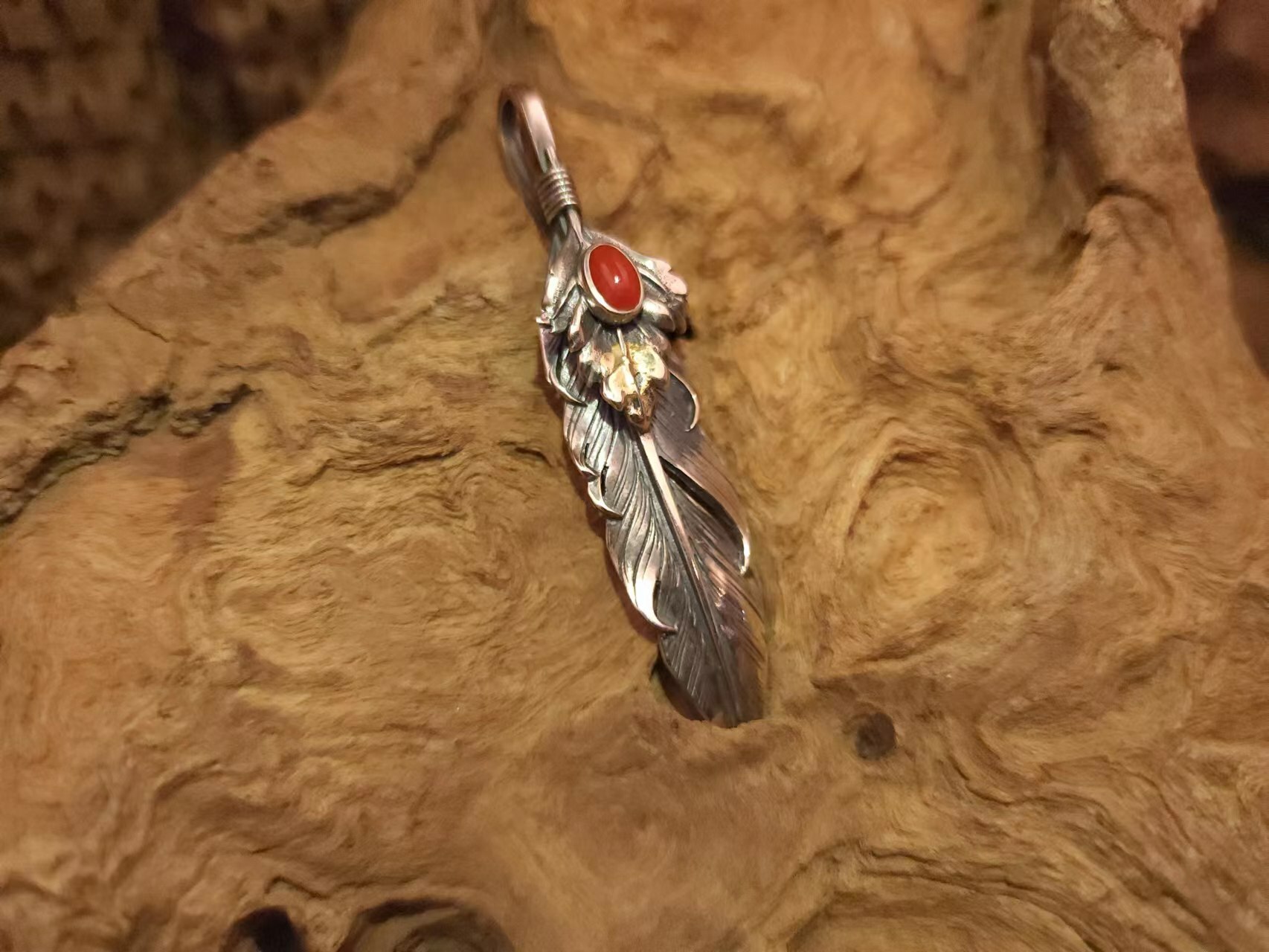 Black Venom Jewelry-Freedom & Prayer M(6cm)鑲坦桑石(Tanzani