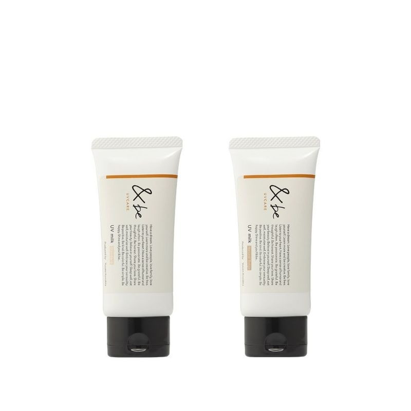 日本 日牌美妝 &be 河北裕介 UV MILK 抗UV 防曬乳 SPF50PA++++ 不含化學成分 30g