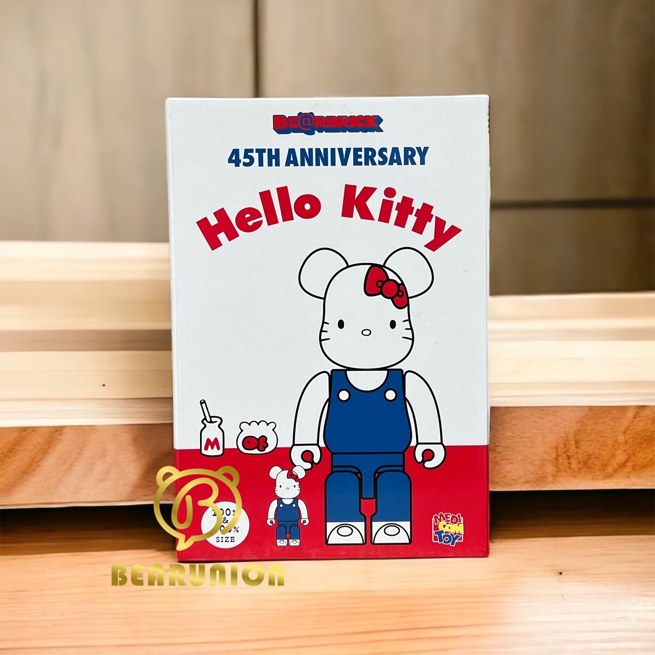 Bearbrick 400% 100% hello kitty