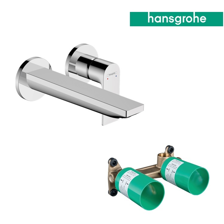 hansgrohe Rebris E 72568, -000 + 13622, -180 Single ...