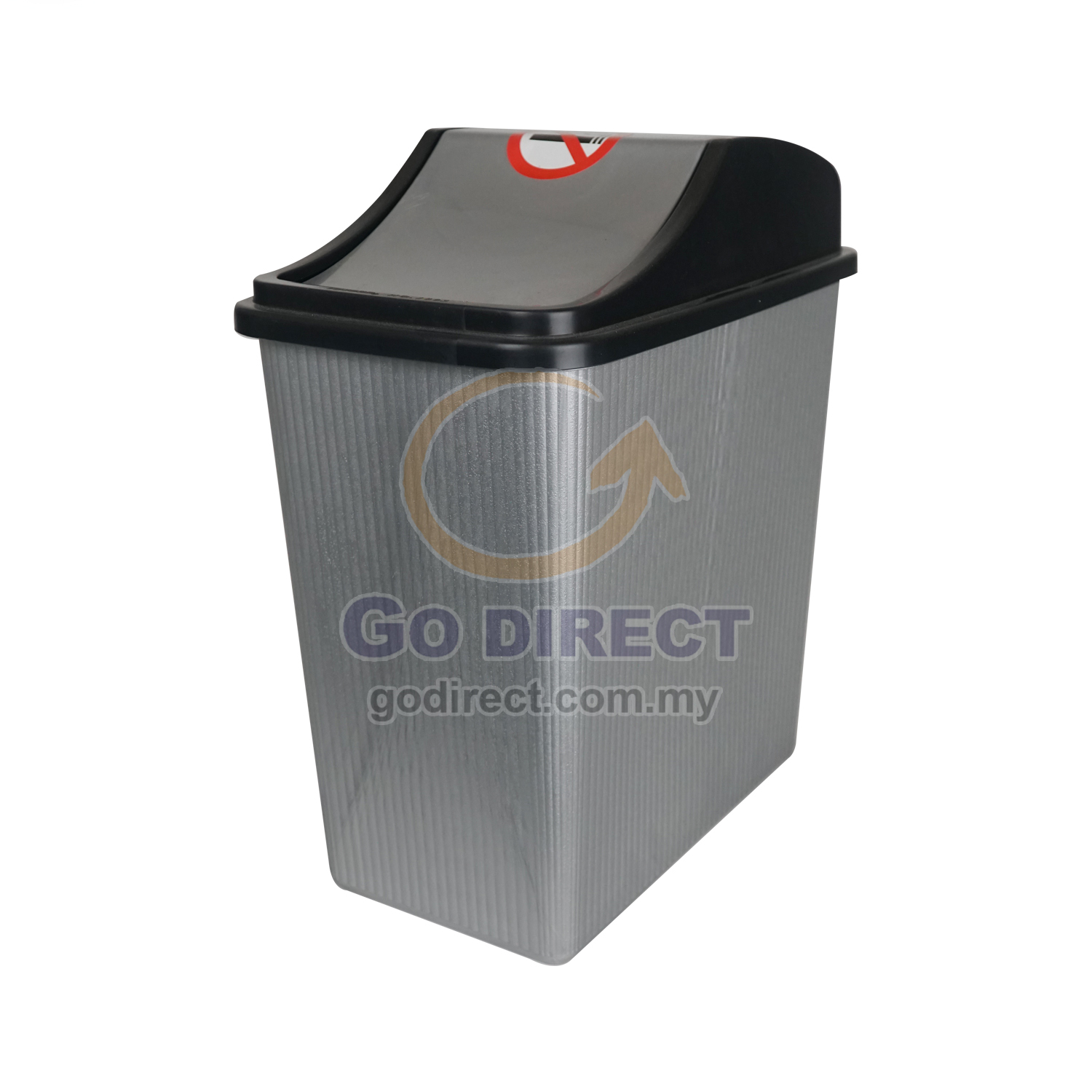 TOYOGO Plastic Flip Dustbin (1003) Malaysia
