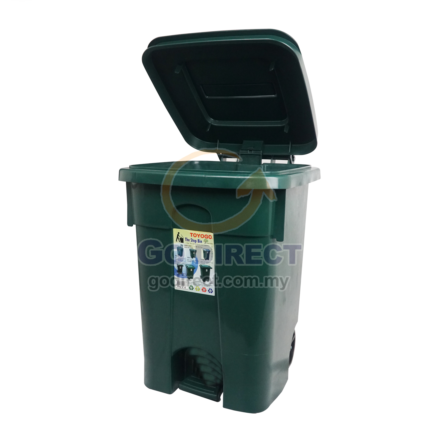 TOYOGO 50L Plastic Step Dustbin (1011) Malaysia