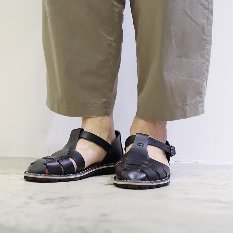 STEVE MONO ARTISANAL 10/01 Sandals Vegetable Black STEVE MONO ARTISANAL 10/01 Sandals Vegetable Black