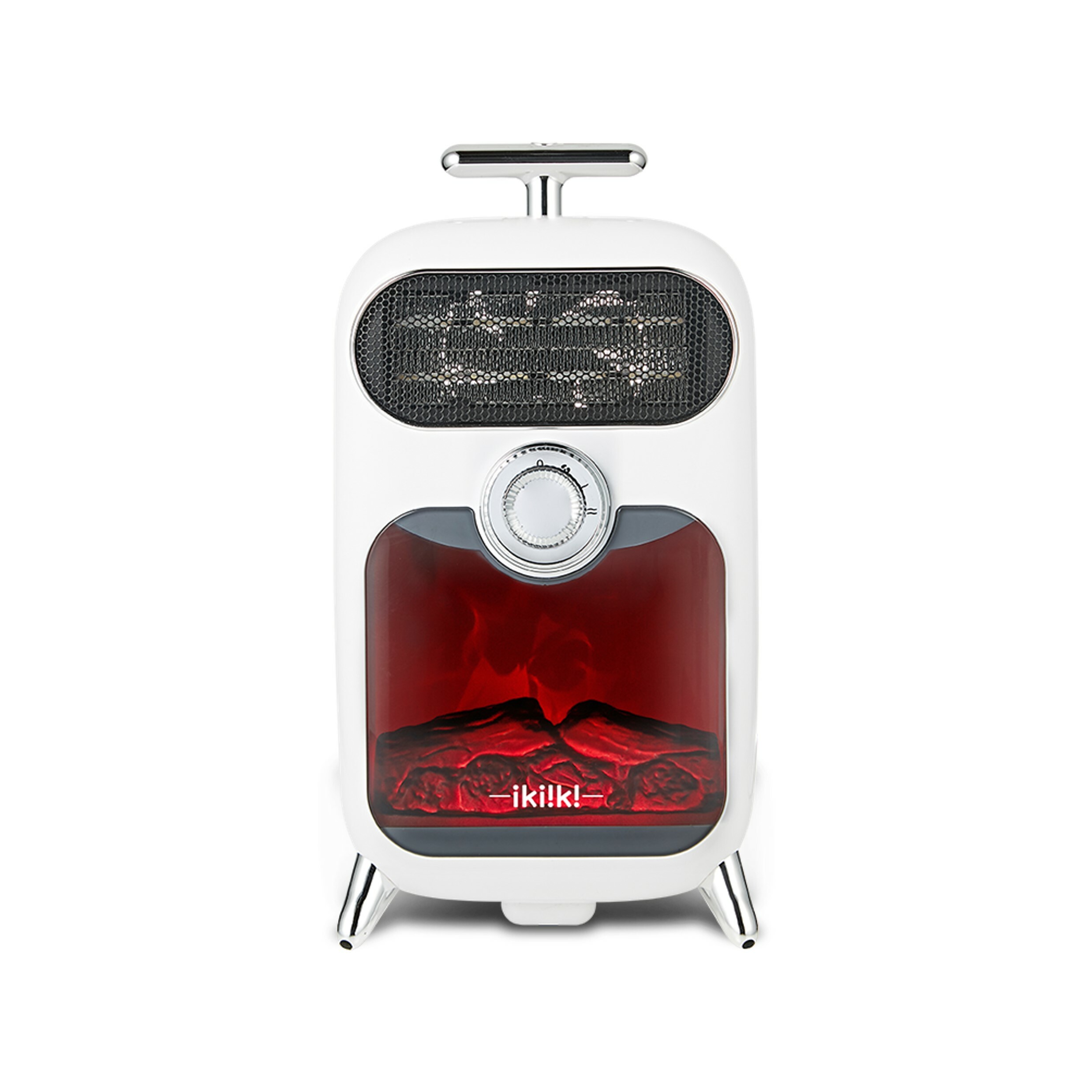 【IKIIKI伊崎】仿真爐火陶瓷電暖器IK-HT5202