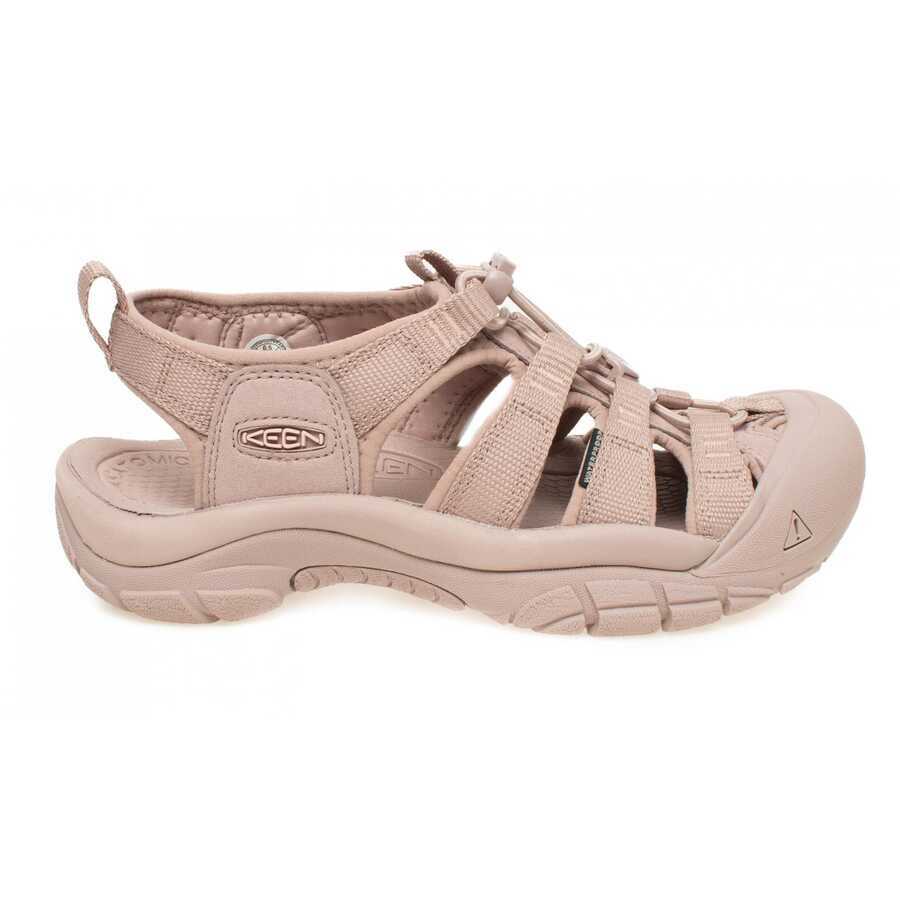 KEEN 女款 NEWPORT H2 W MONOCHROME/FAWN 護指涼鞋 粉紫