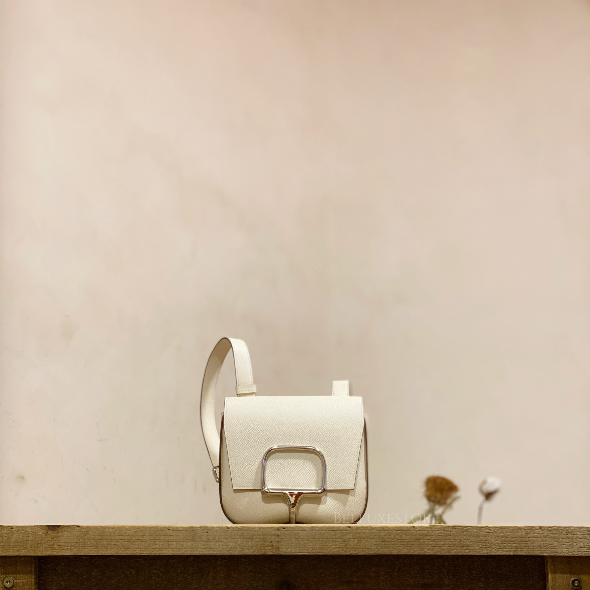[Brand new] Hermes mini della epsom stamp U nata/ si...