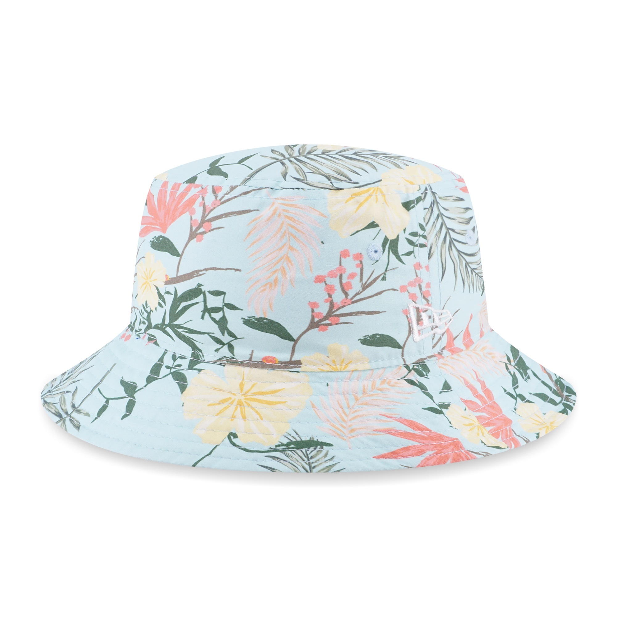 New Era - Women Floral Bucket Hat Light Blue