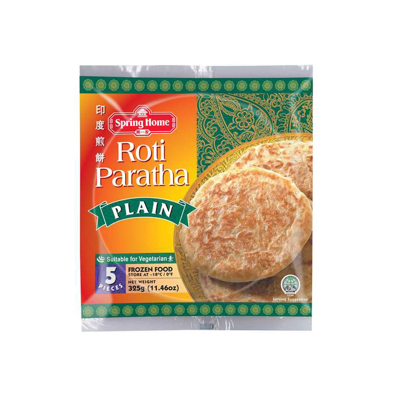 冷凍 原味 印度煎餅5入 Roti Paratha Plain