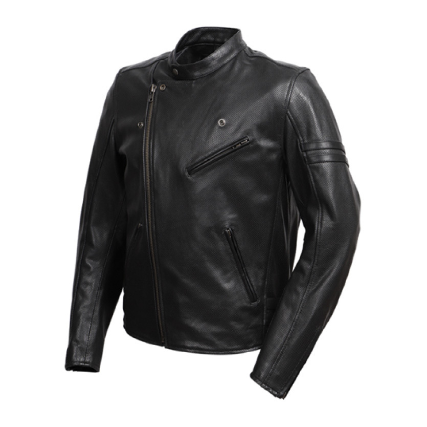 DEGNER 防摔衣 23SJ-4 皮革打孔防摔衣 透氣 牛皮 真皮 23SJ4｜安信騎士