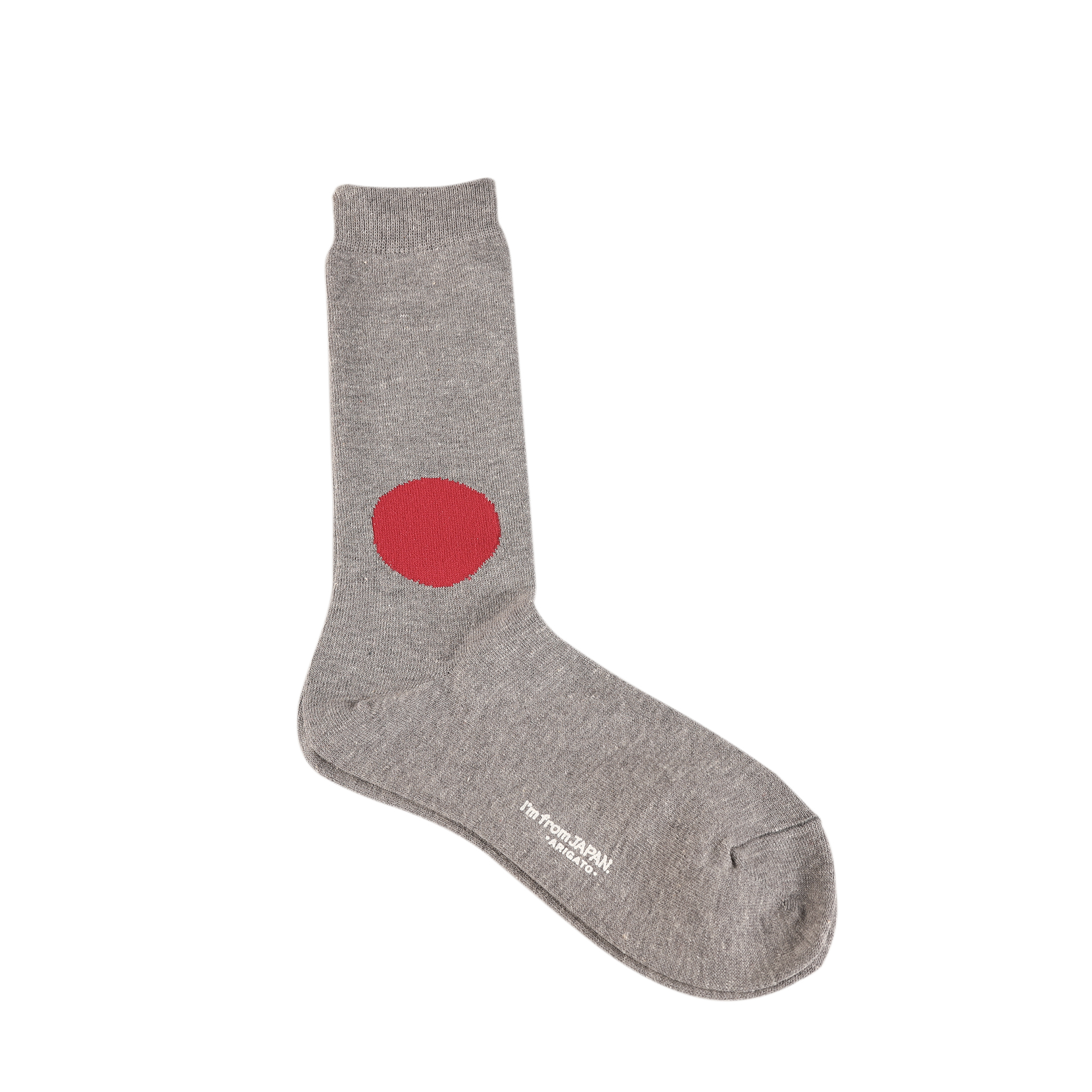 Blue Blue Japan - Japan Flag Socks (Gray)