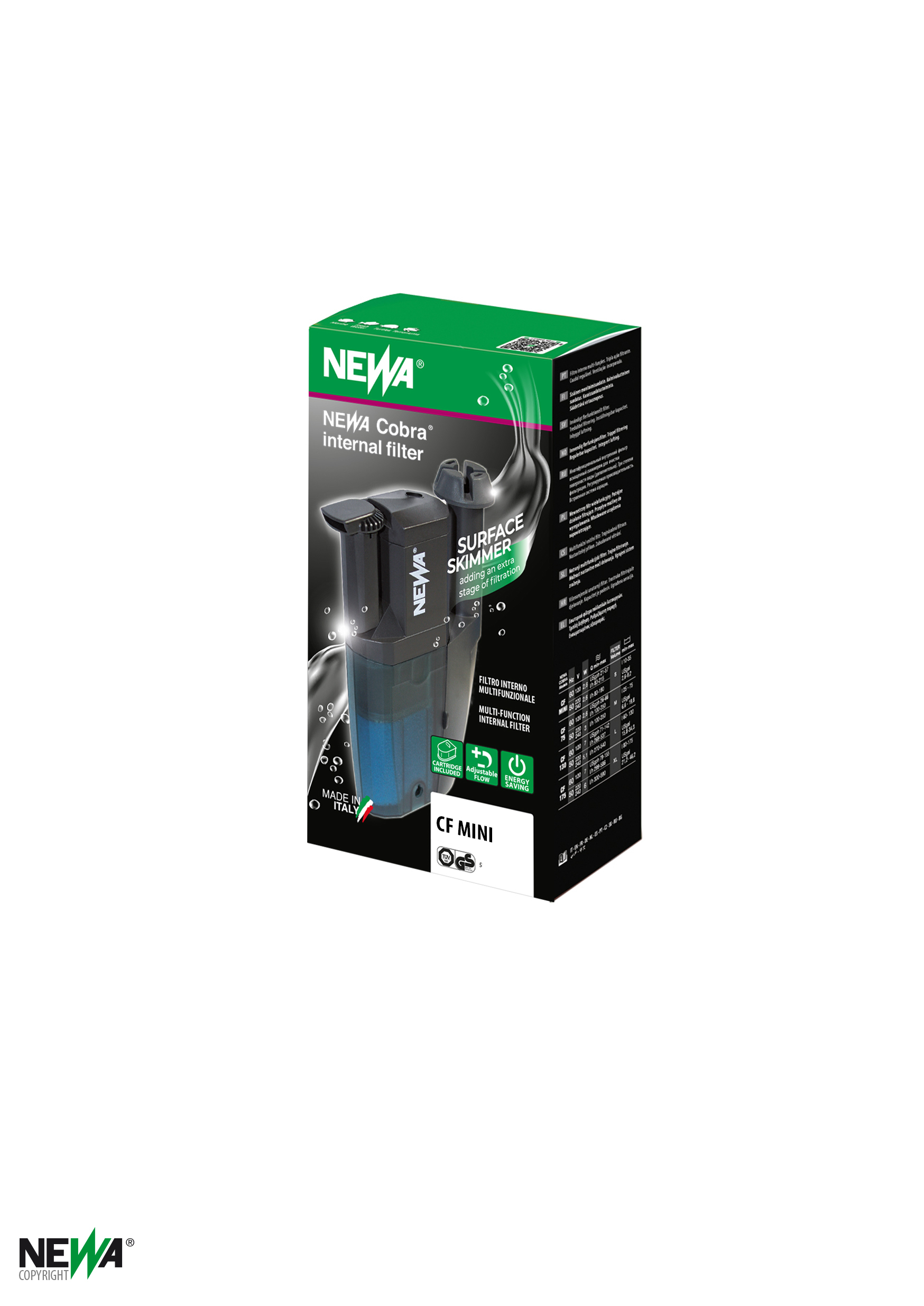 NEWA Cobra Mini Internal Filter # CFMINI (Made in Italy