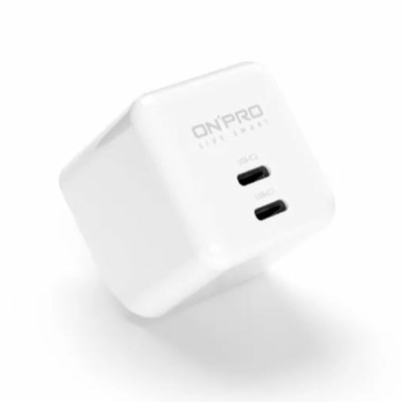 ONPRO UC-2P01CC MAX 48W 超急速PD充電器 雙USB-C 旅行 快充 雙孔 迷你 豆腐頭