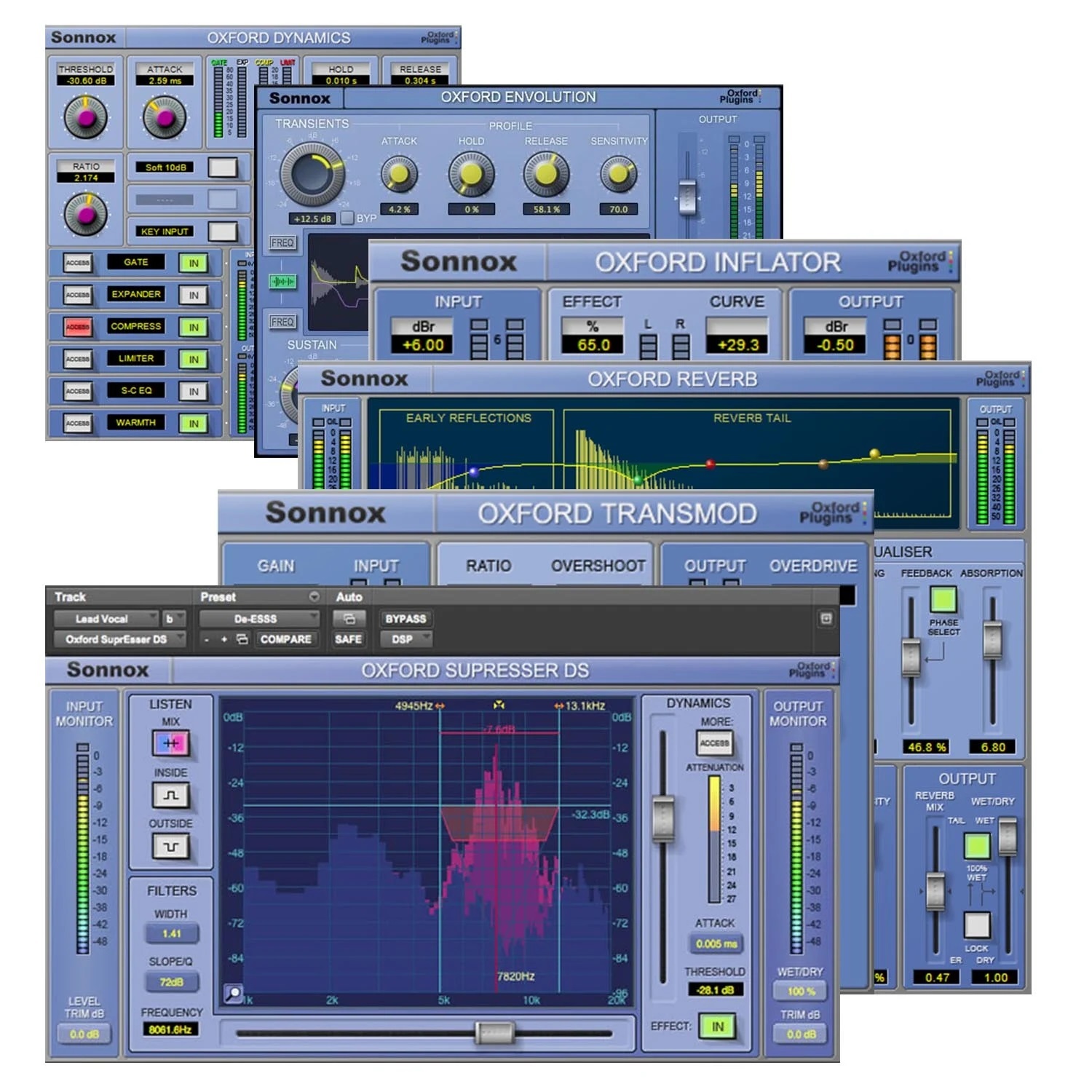 Sonnox Live Collection Bundle 效果器Plug-in套組 (序號下載版)