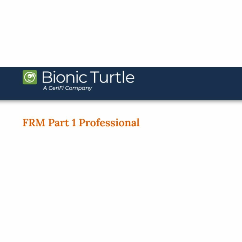 FRM Level 1 Bionic Turtle 2023
