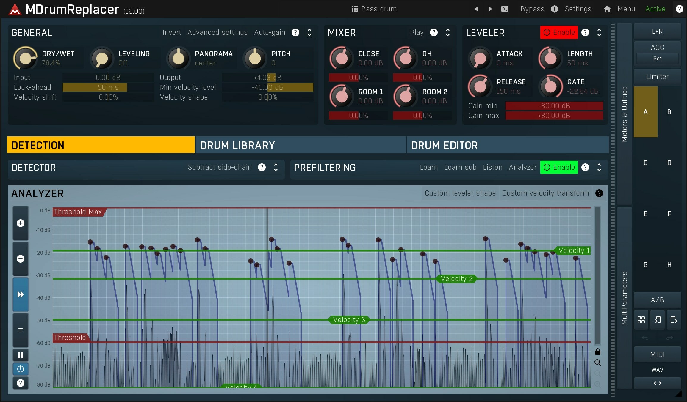 MeldaProduction MDrumReplacer Plugin (序號下載版)