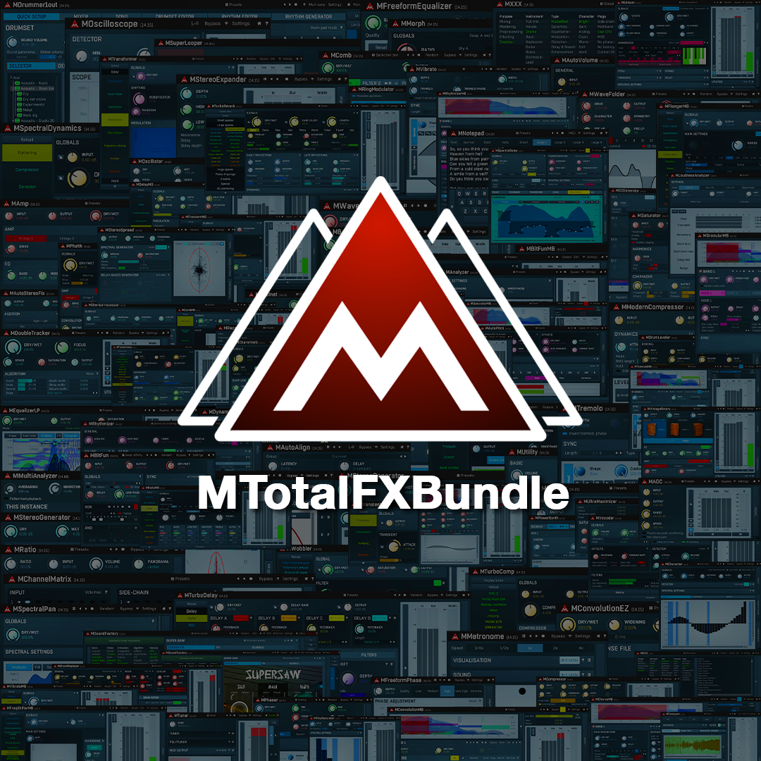 MeldaProduction MTotalFXBundle Plugin組合包 (序號下載版)