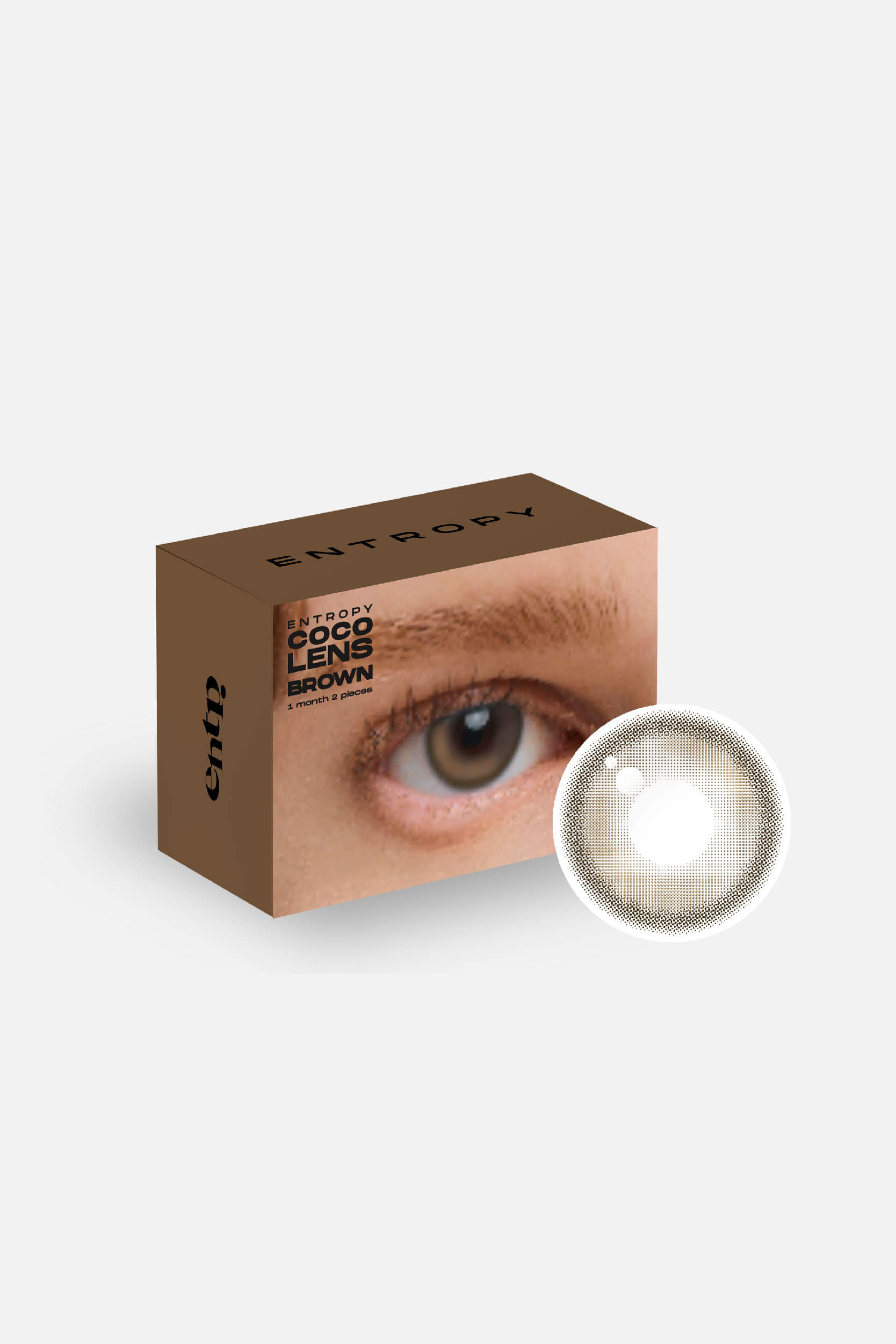 ENTROPY Coco Lens Monthly (Coco Brown)