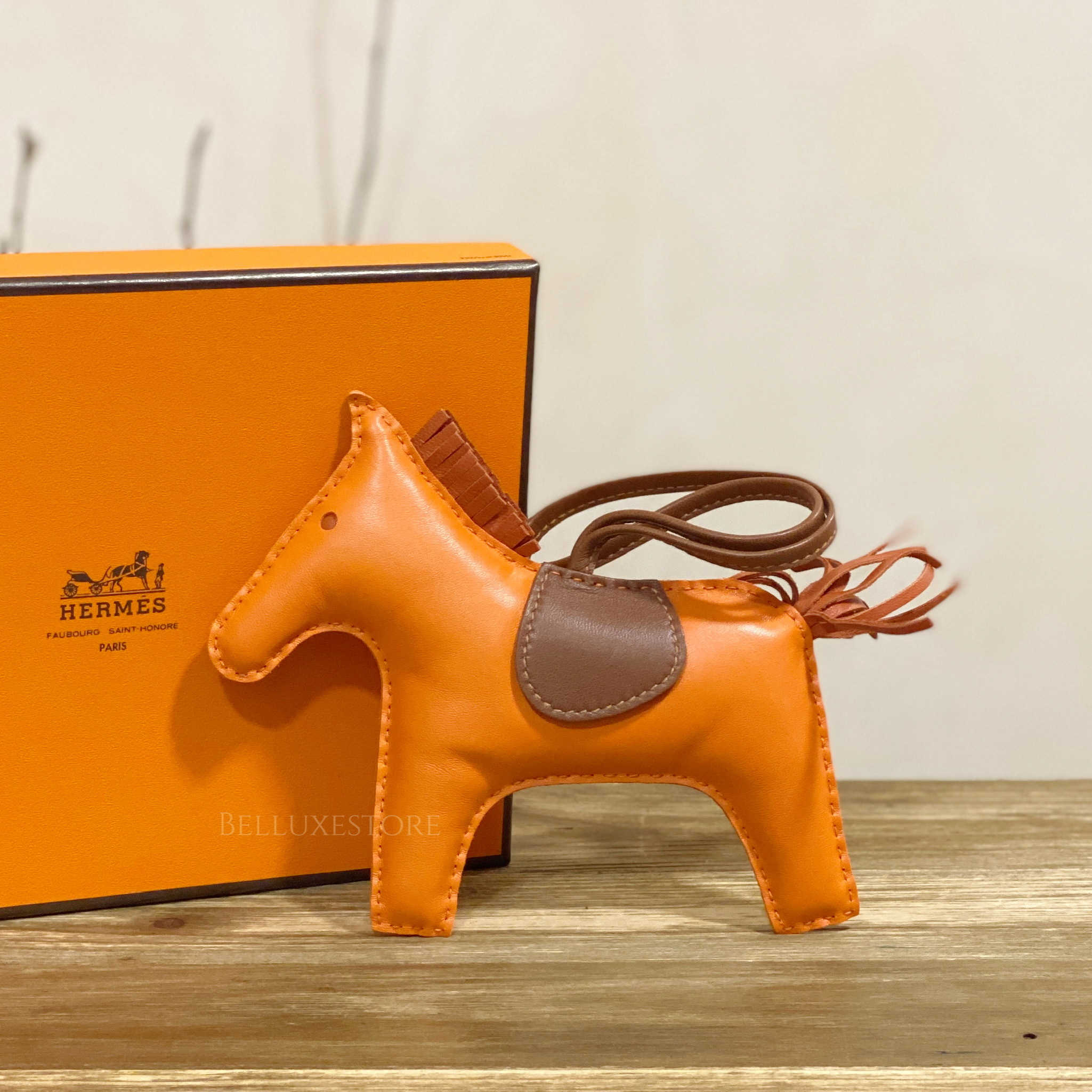 [Unused] Hermes rodeo gm Orange/ brown