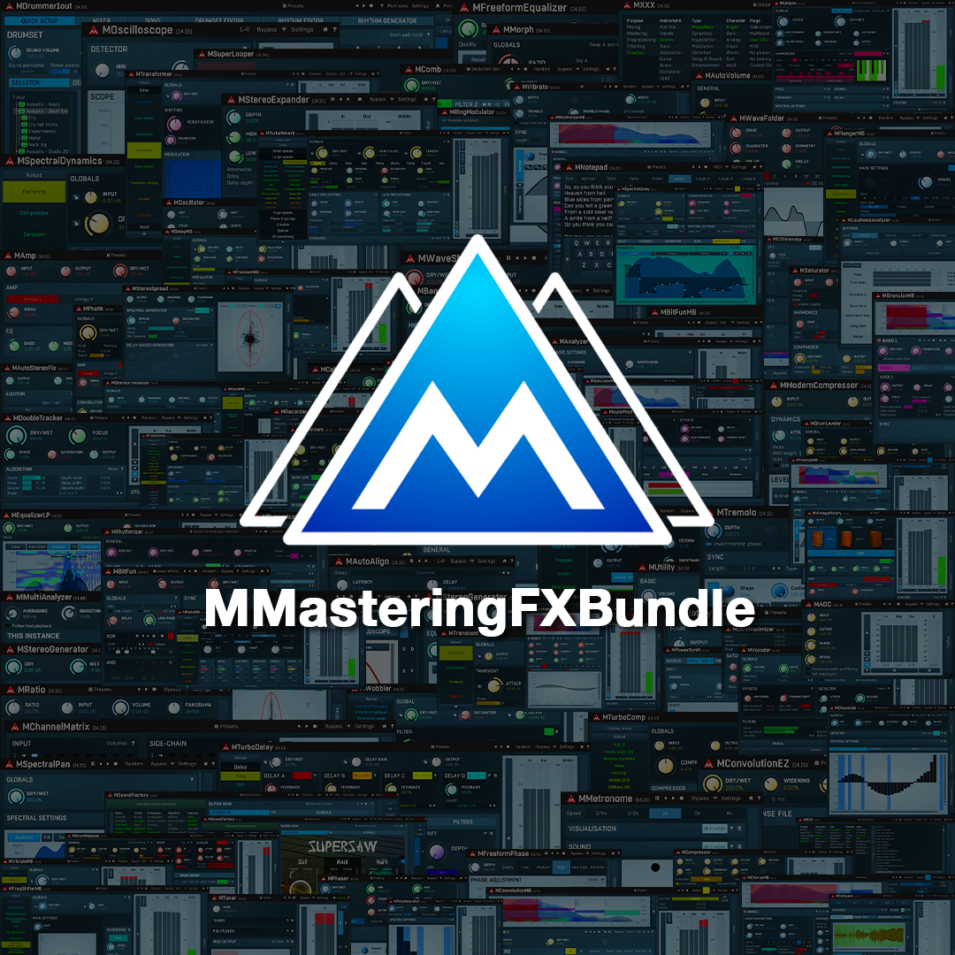 MeldaProduction MMasteringFXBundle Plugin組合包 (序號下載版)