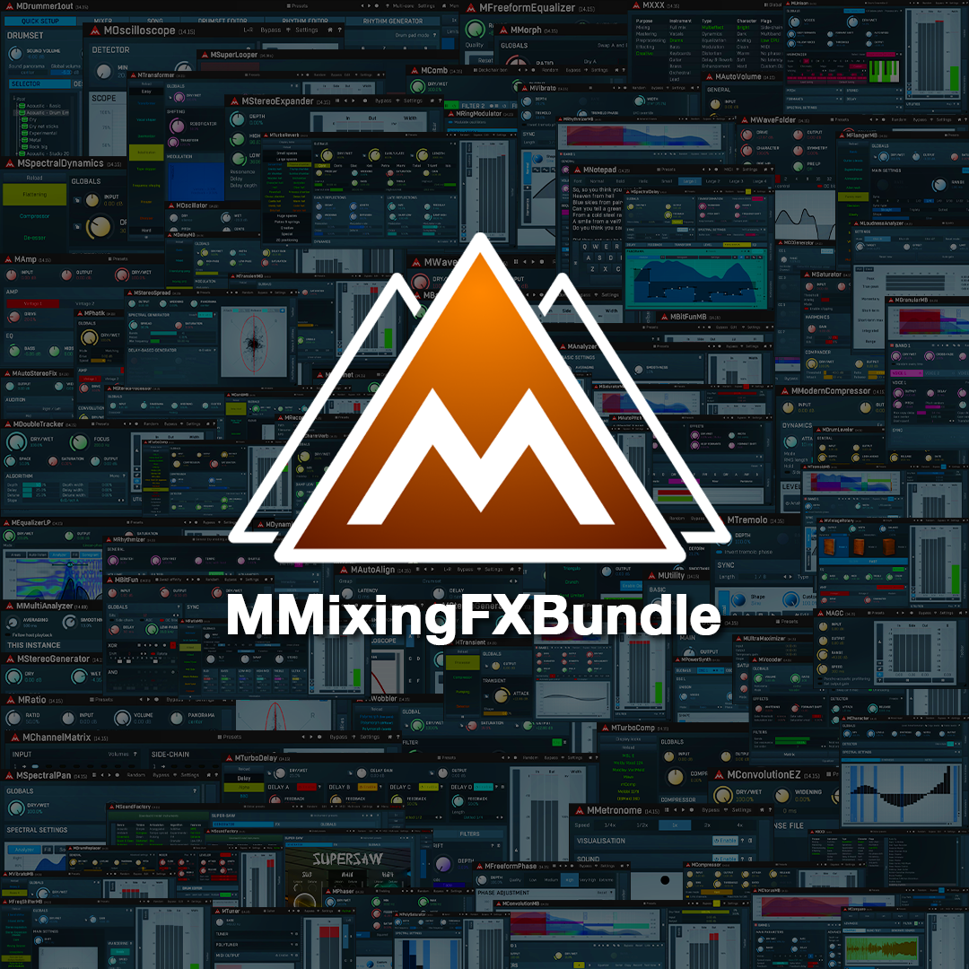 MeldaProduction MMixingFXBundle Plugin組合包 (序號下載版)