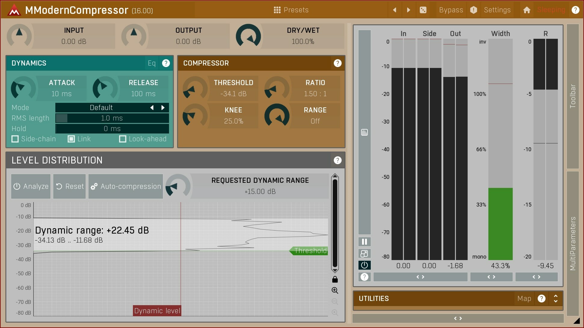 MeldaProduction MModernCompressor Plugin (序號下載版)