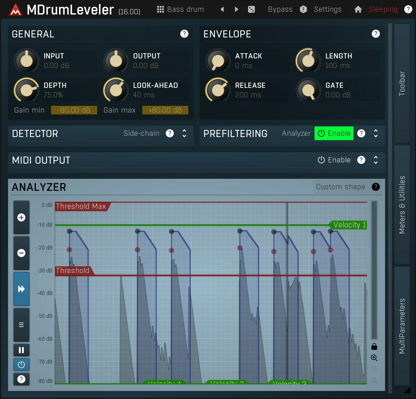 MeldaProduction MDrumLeveler Plugin (序號下載版)