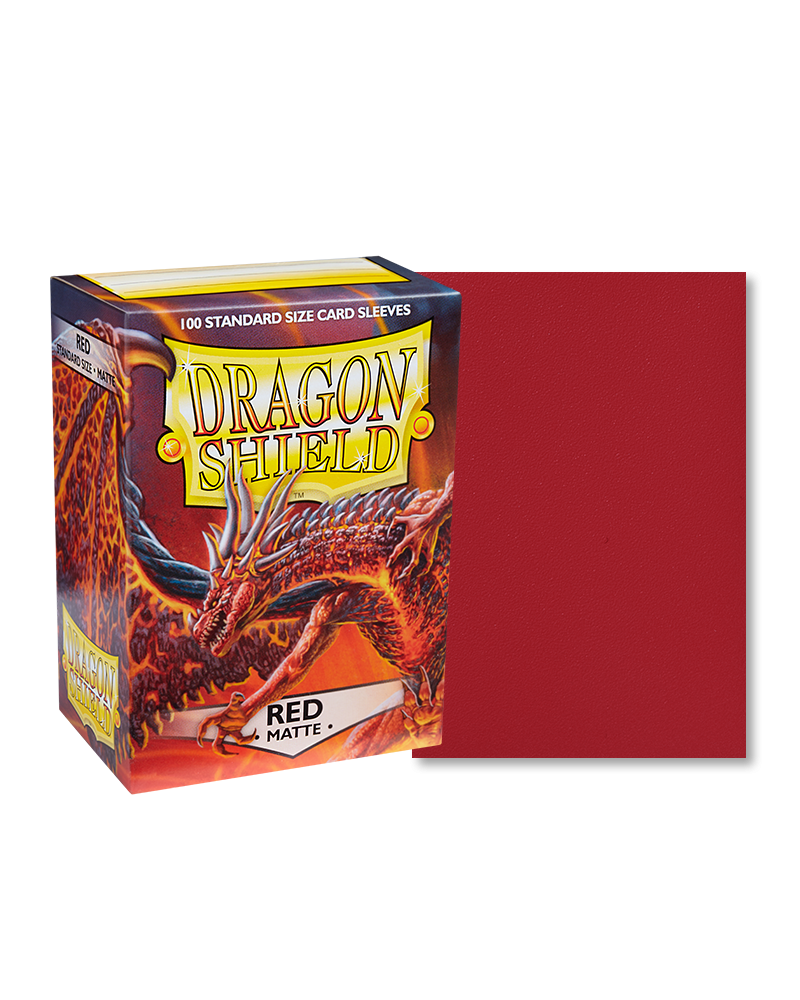 Dragon Shield - Red - Matte卡套 (100張)