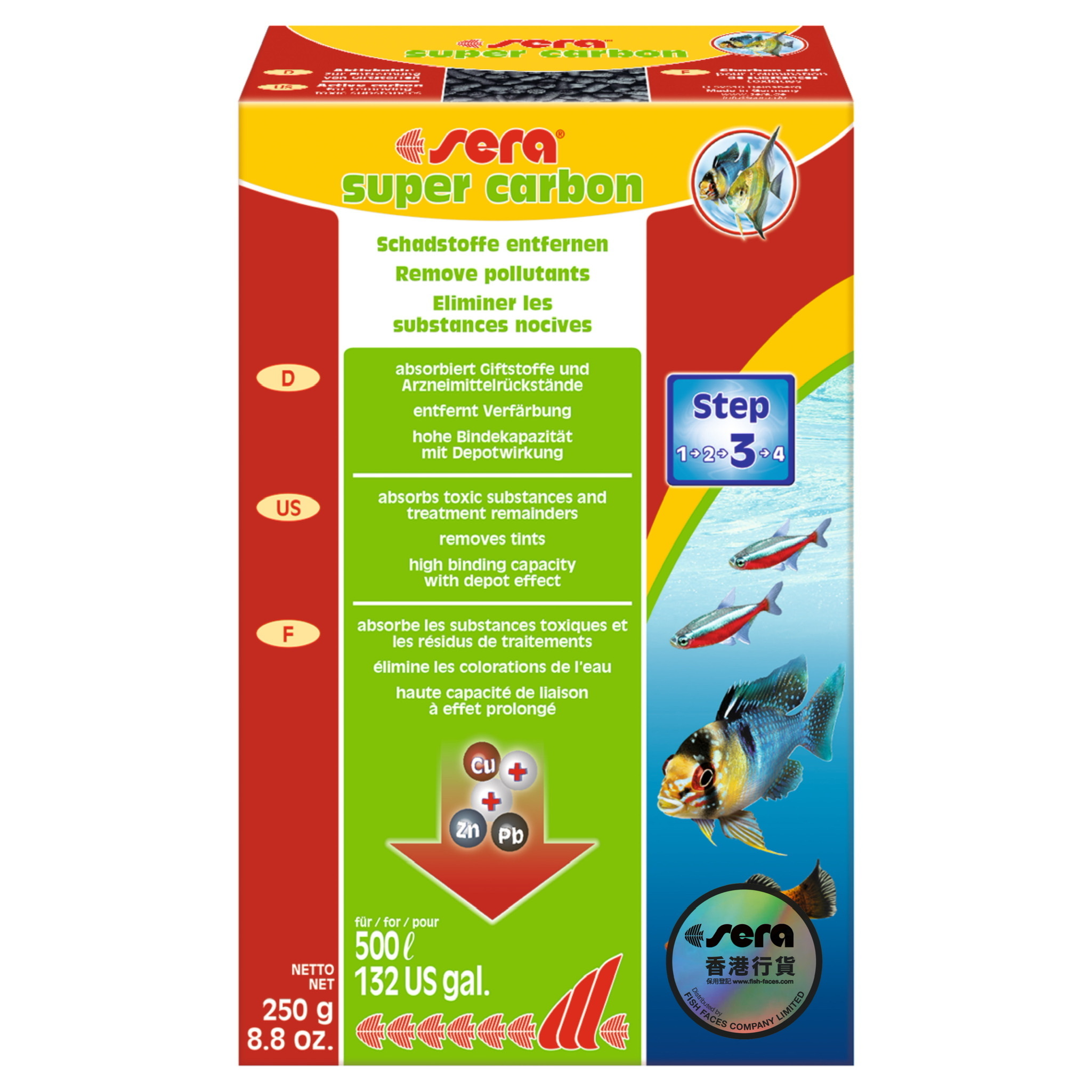 Sera Super Carbon 超級活性炭濾材